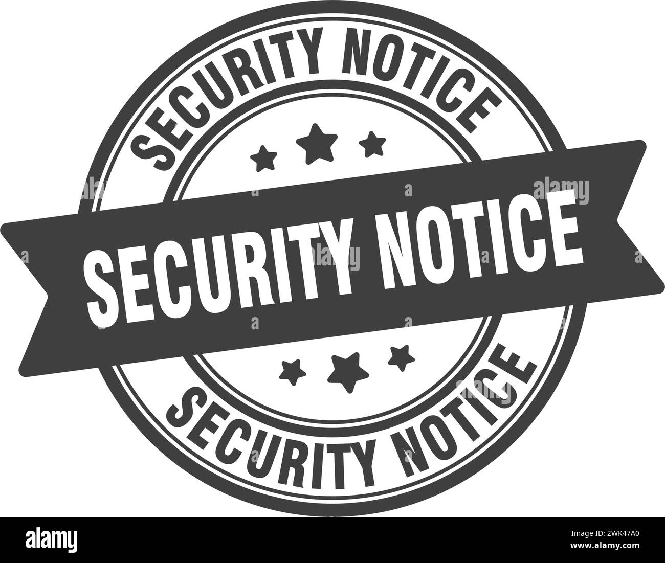 Security notice do not touch sign label on transparent background hi ...