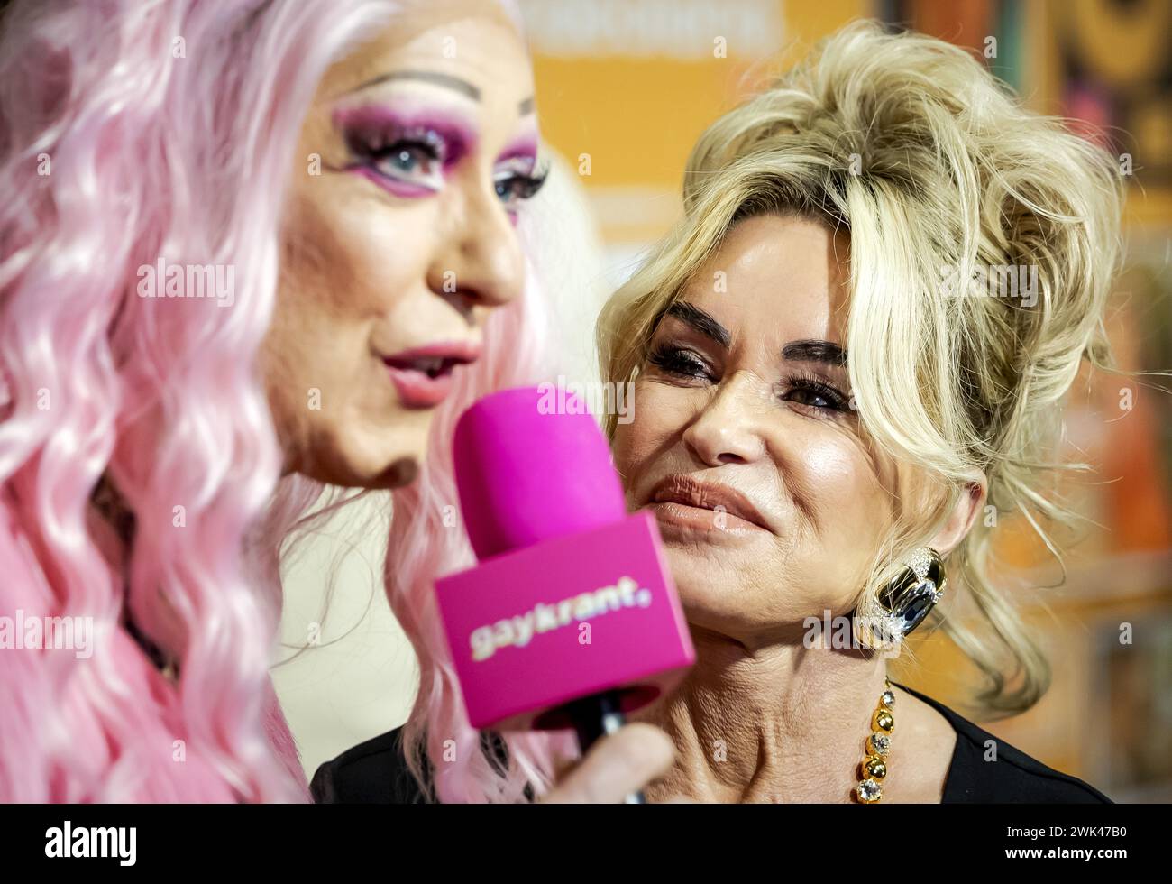 AMSTERDAM - Connie Vanessa Witteman on the red carpet prior to the ...