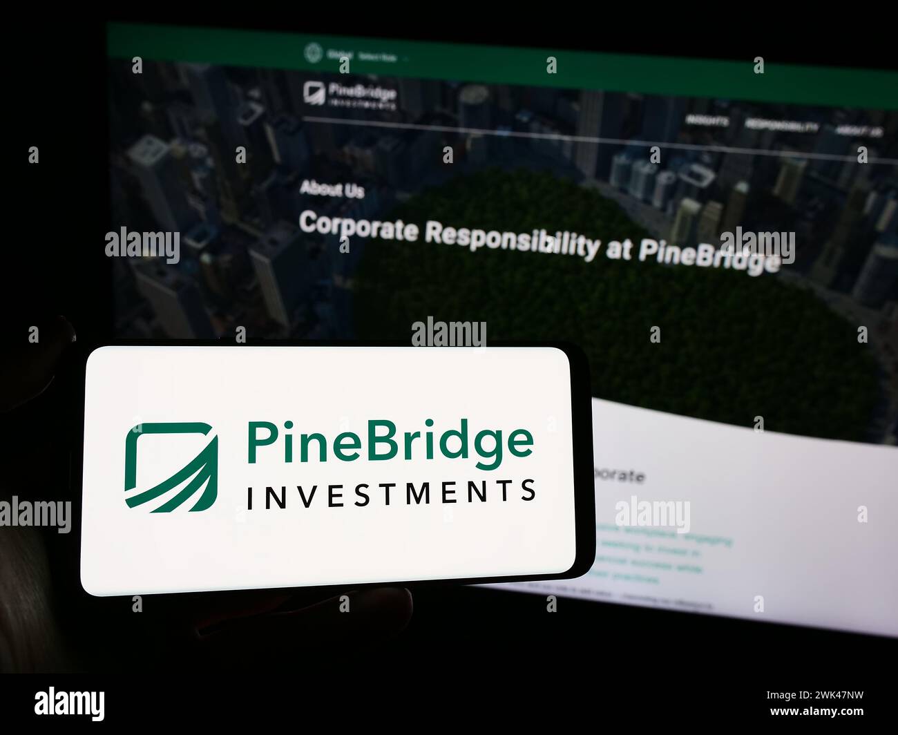 Pinebridge logo hi-res stock photography and images - Alamy
