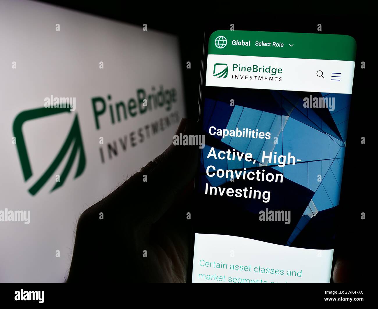 Pinebridge logo hi-res stock photography and images - Alamy