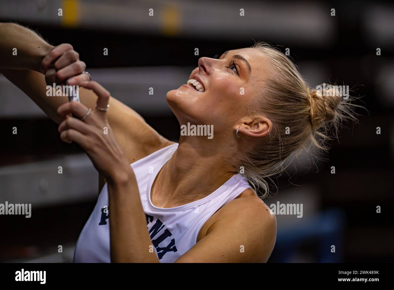 Utilita Arena, Birmingham, UK. 18th Feb, 2024. 2023 Microplus UK ...