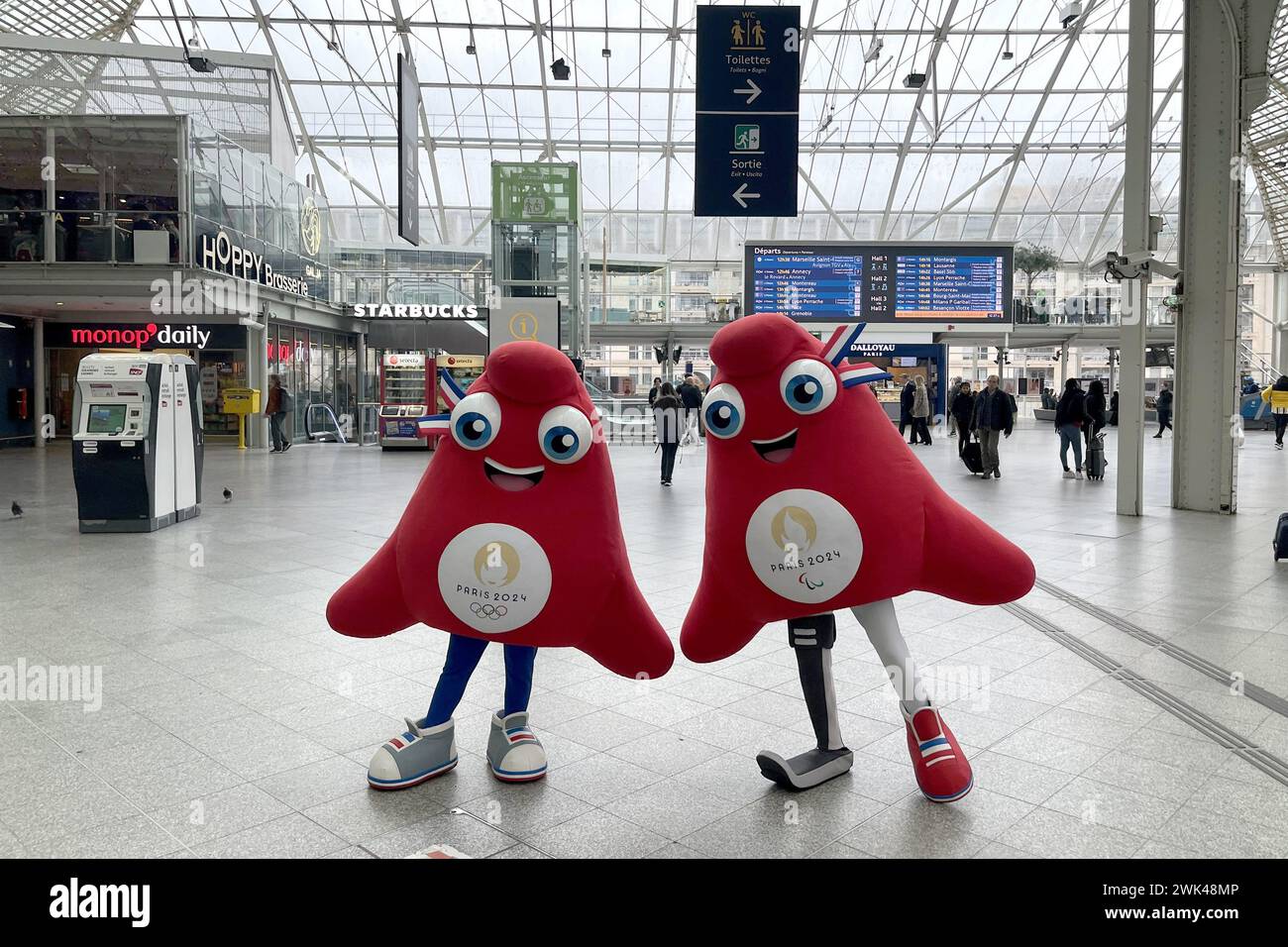 Paris, France. 16th Feb, 2024. Vincent Isore/IP3 ; Paris, France ...