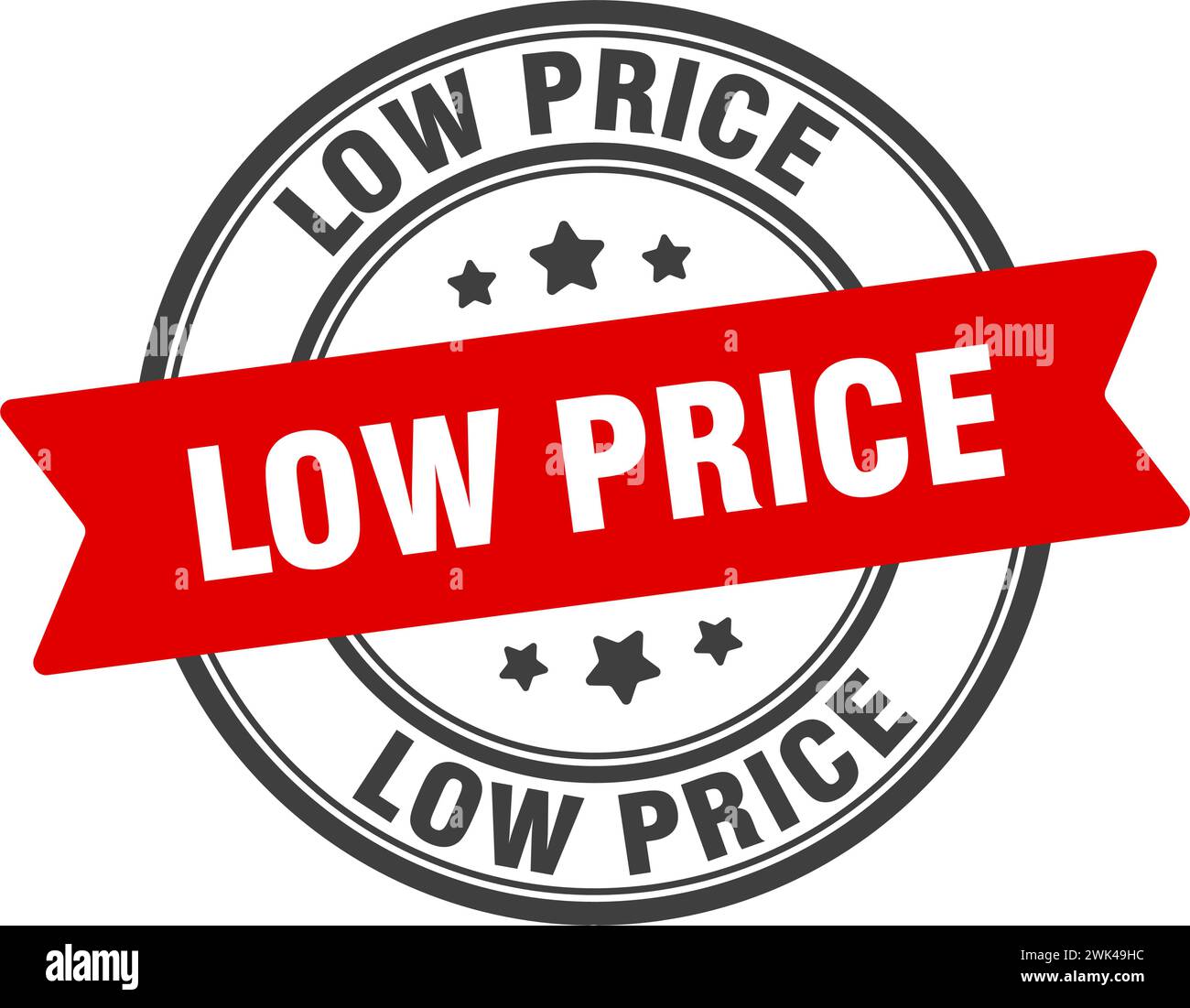 low price stamp. low price round sign. label on transparent background ...