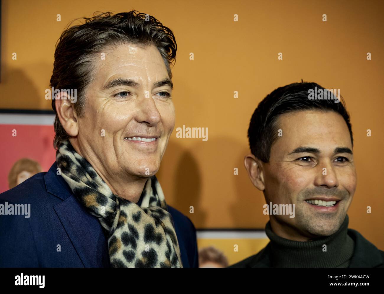 AMSTERDAM - Bart Ettekoven on the red carpet prior to the premiere of ...