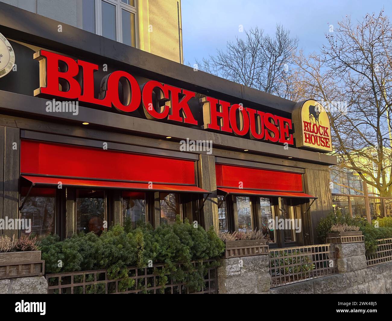 Außenwerbung Steakhaus Block House *** Outdoor advertising steakhouse ...
