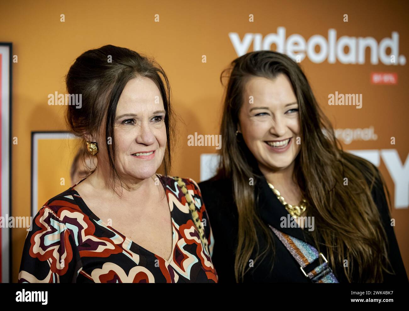 AMSTERDAM - Xandra Jansen and Brenda Brood on the red carpet prior to ...