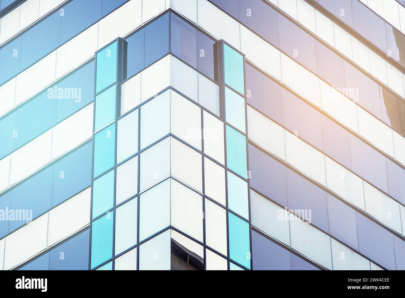 Architectural detail. Geometric abstract background of windows and ...