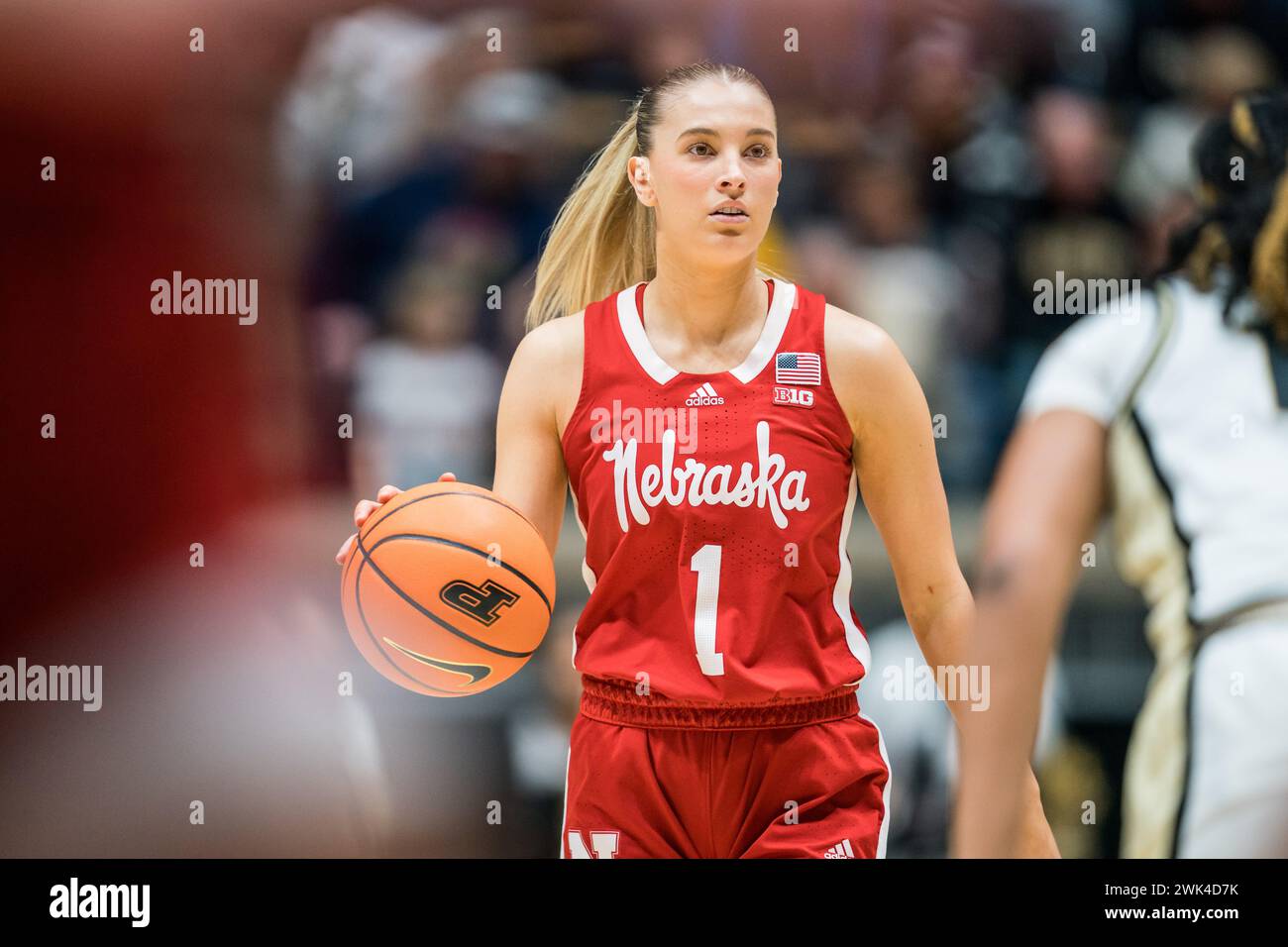 West Lafayette, Indiana, USA. 17th Feb, 2024. Nebraska Cornhuskers ...