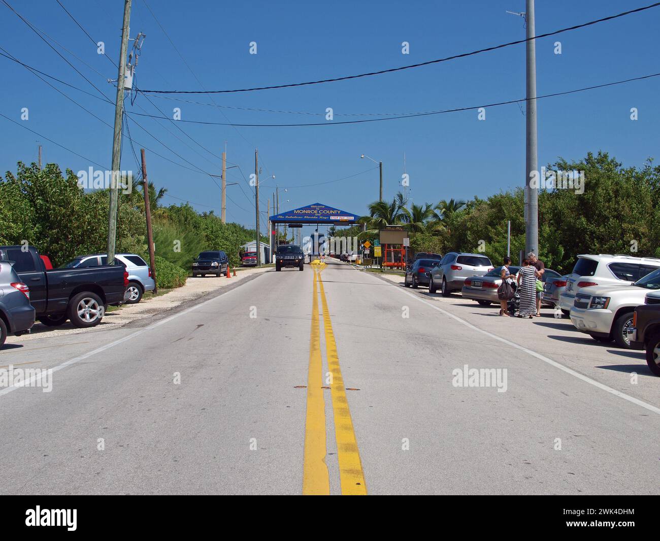 Key Largo, Florida, United States - September 9. 2012: Entrance to ...