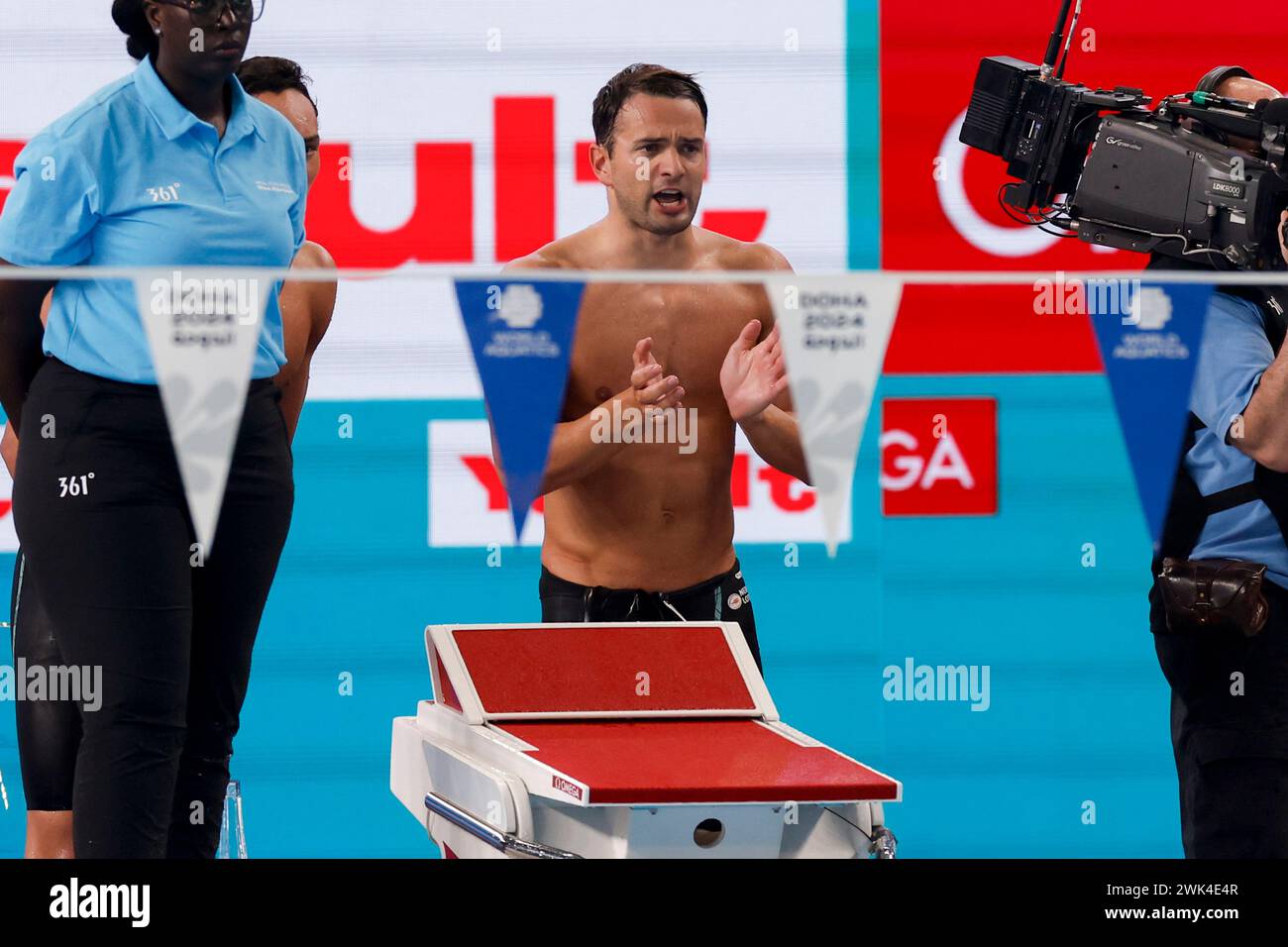 Doha, Qatar. 18th Feb, 2024. DOHA, QATAR - FEBRUARY 18: Arno Kamminga ...