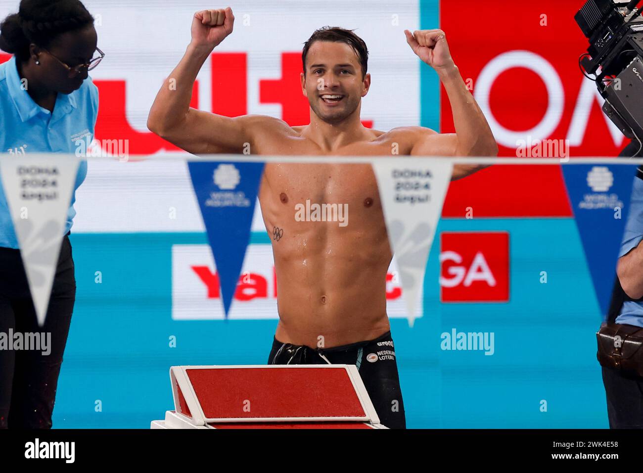 Men 4x100m medley relay final hi-res stock photography and images - Alamy