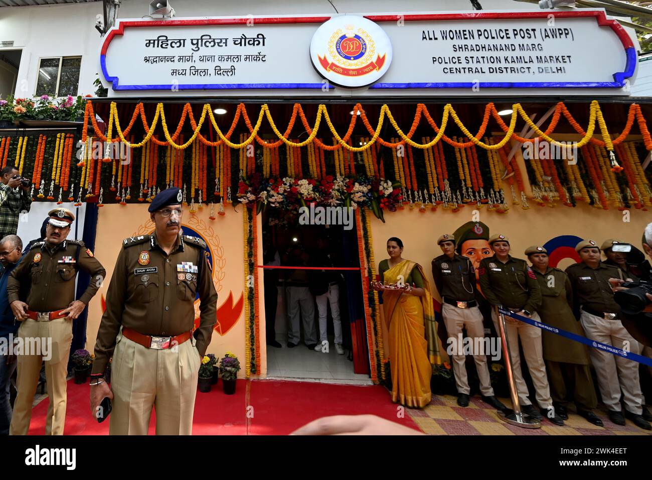 NEW DELHI, INDIA -FEBRUARY 18: Delhi Police Commissioner Sanjay Arora ...