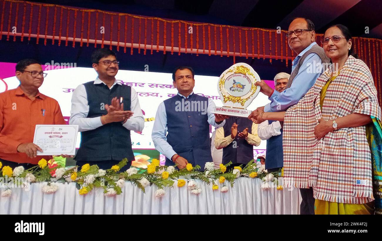 PATNA, INDIA – FEBRUARY 18: Bihar Agriculture Secretary Sanjay Agarwal ...