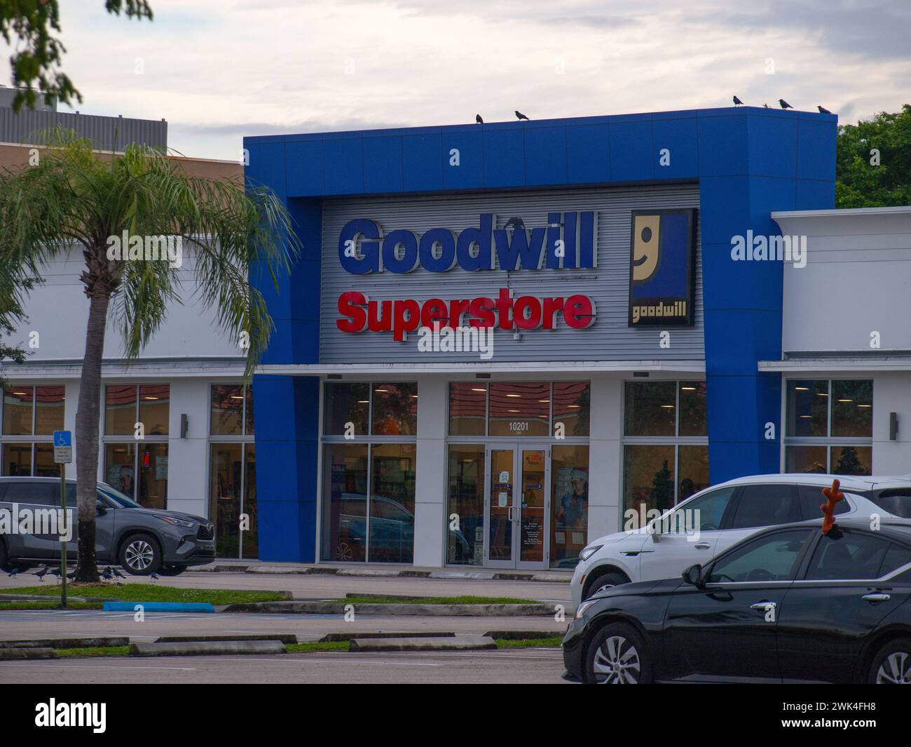 Miami, Florida, United States - December 12, 2023: Goodwill Superstore ...
