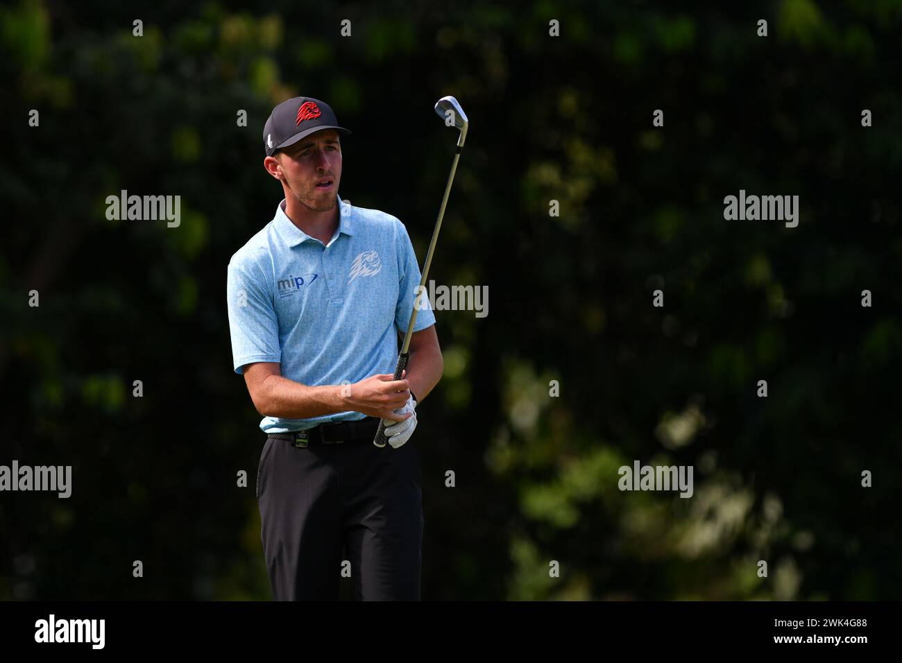 SERDANG - FEB 18: David Puig of Spain pictured during final round 0f ...