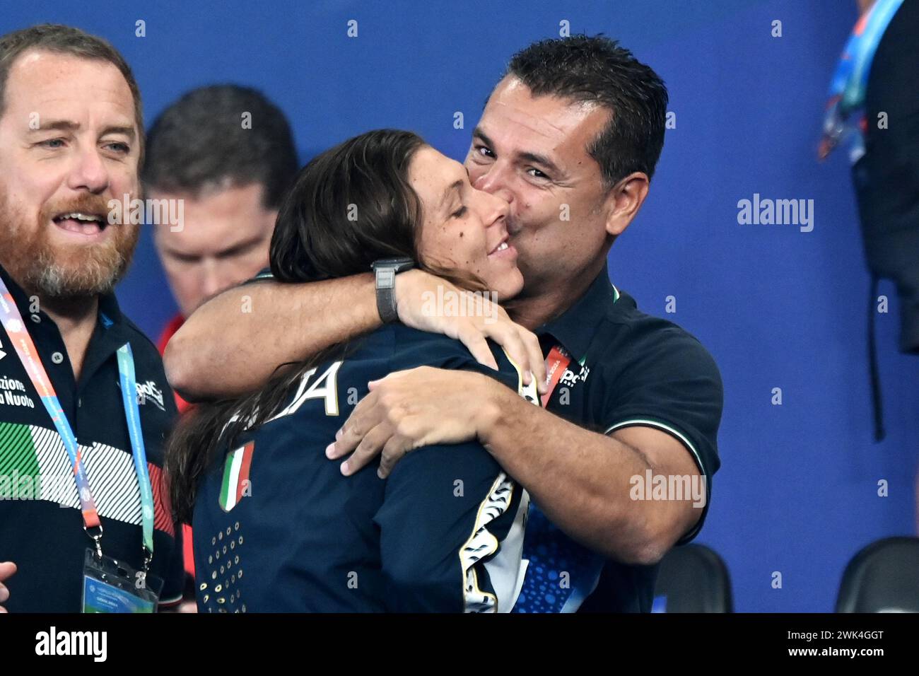 Doha, Qat. 18th Feb, 2024. Sara Franceschi (ITA) wins bronze medal in ...