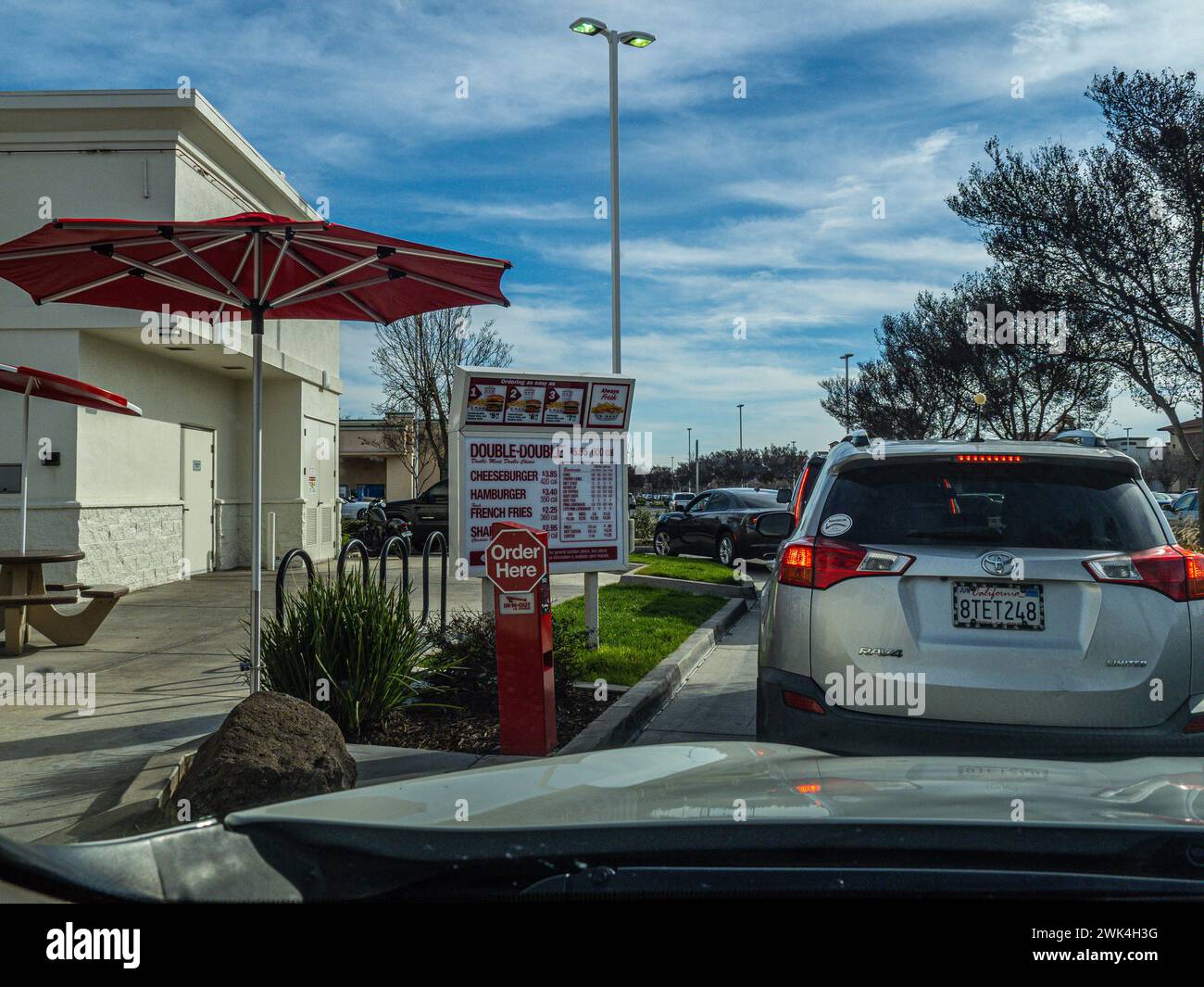 In-N-Out Hamburger in Turlock California USA Stock Photo - Alamy