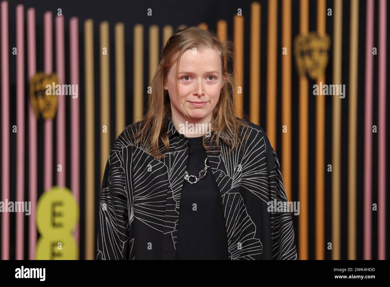 Charlotte Regan poses for photographers upon arrival at the 77th ...