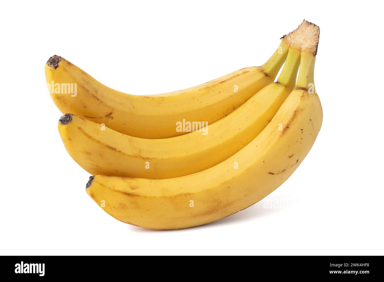 Bunch of bananas isolated on white background Stock Photo - Alamy