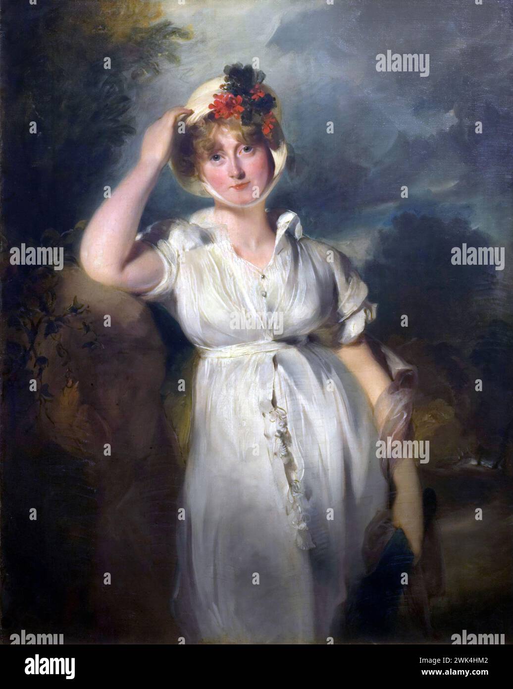 Caroline of Brunswick. Portrait of the estranged wife of King George IV ...