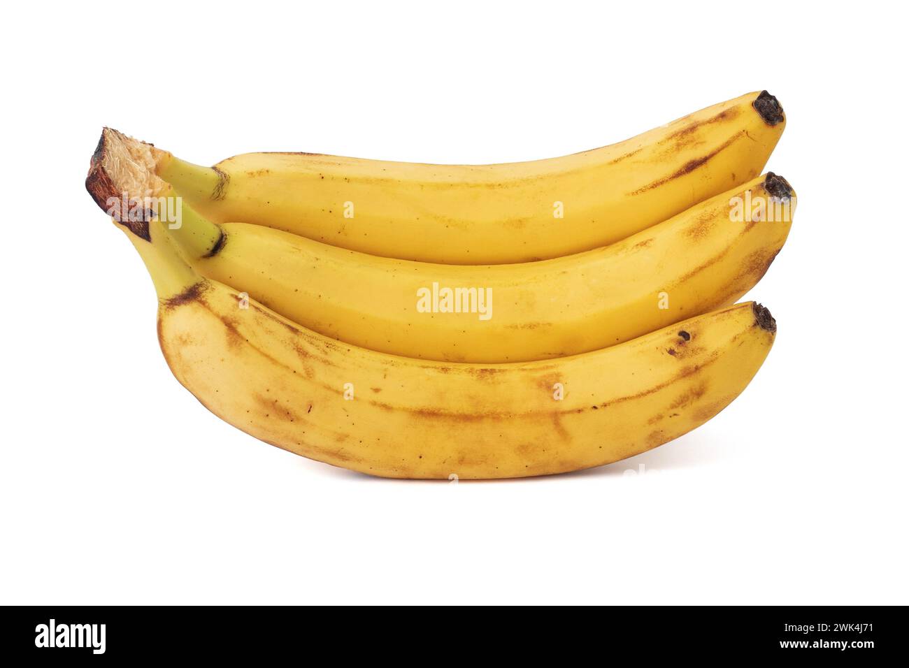 Bunch of bananas isolated on white background Stock Photo - Alamy