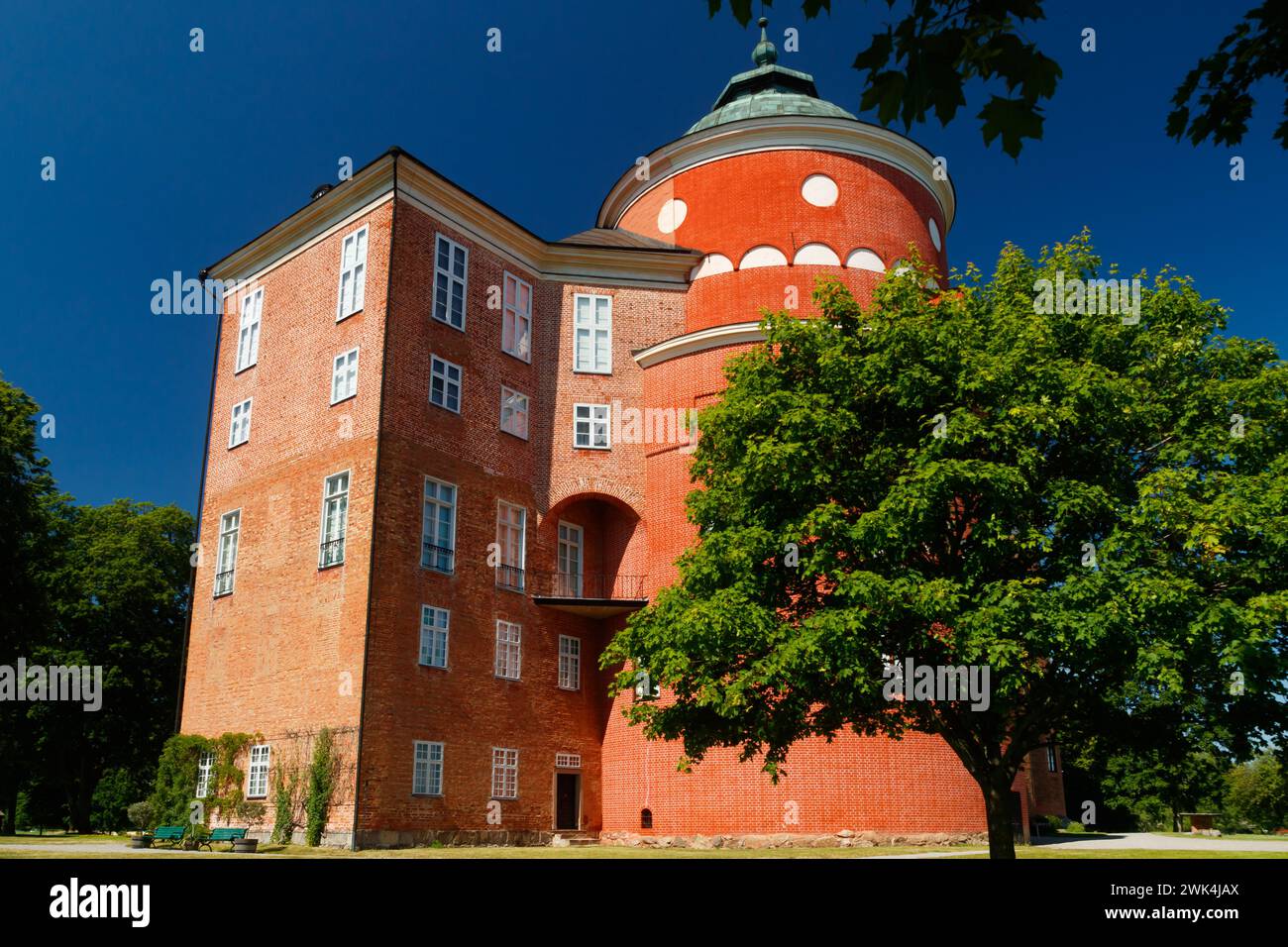 View of royal Gripsholms castle in Mariefred, Sweden Stock Photo - Alamy