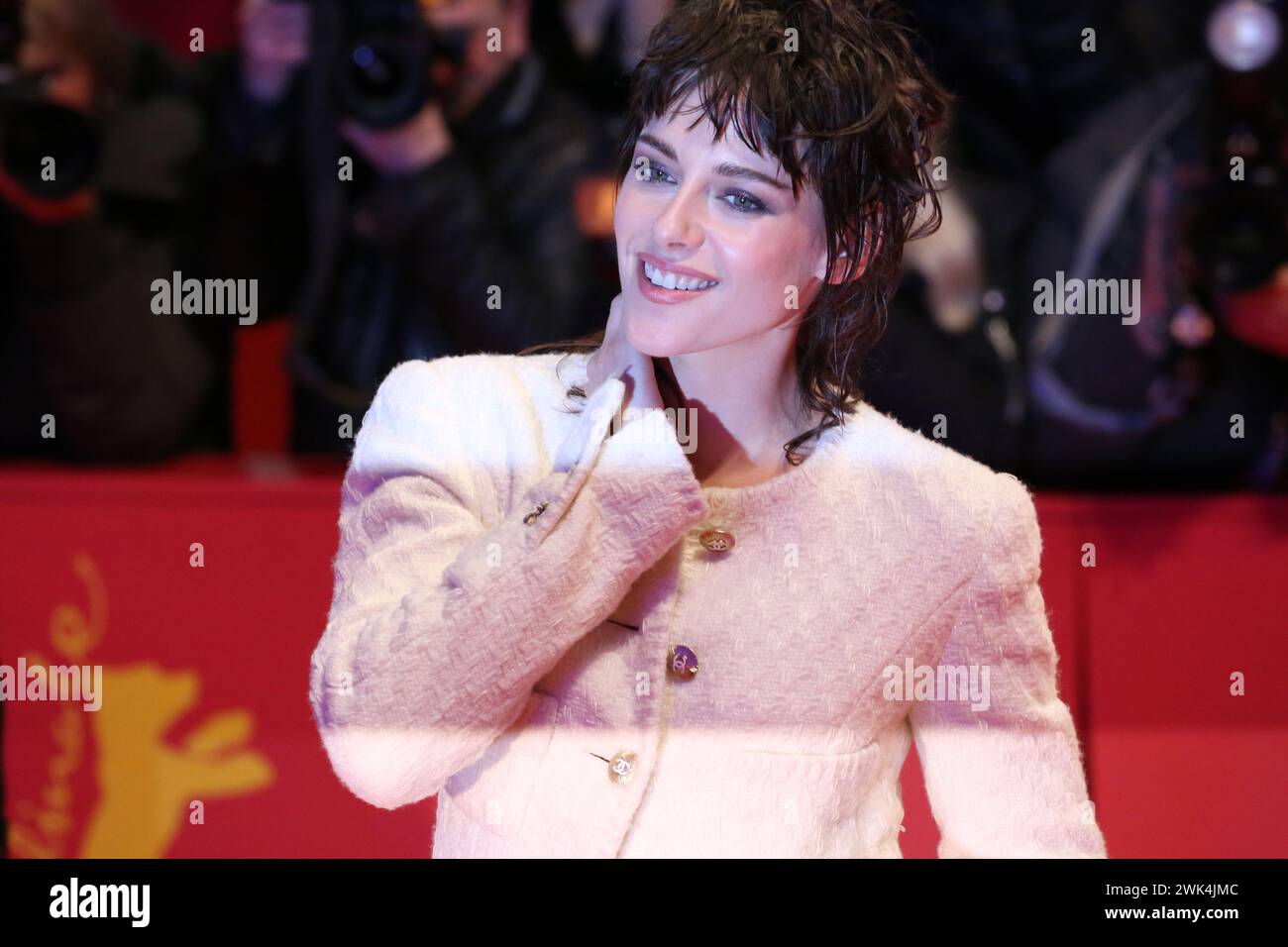 Berlin, Germany, 18th February 2024, Kristen Stewart from the film Love ...