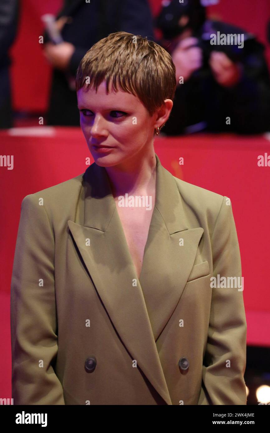 Berlin, Germany, 18th February 2024, Director, Rose Glass from the film ...