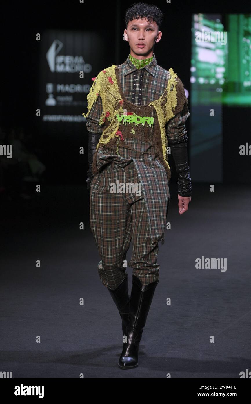 Madrid, Spain. 18th Feb, 2024. 79th Edition of Mercedes-Benz Fashion ...