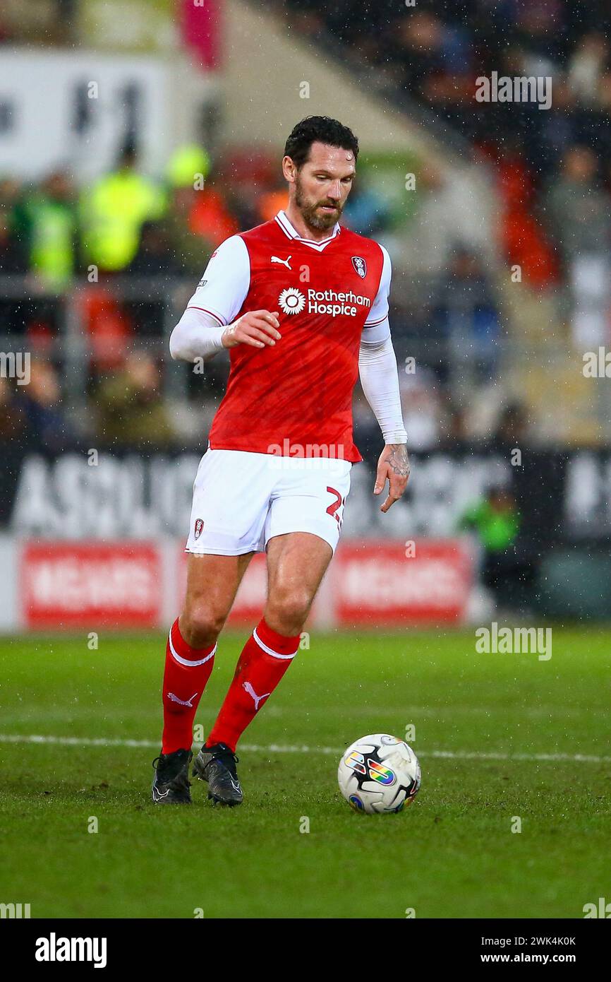 AESSEAL New York Stadium, Rotherham, England - 17th February 2024 Sean ...