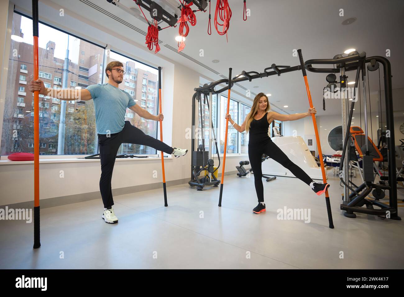 Effective physical exercises for balance in a rehabilitation center ...