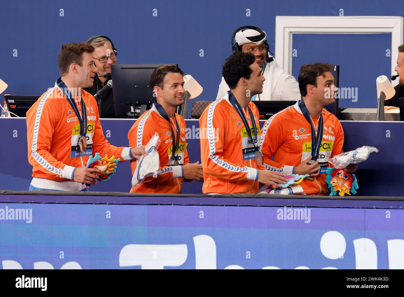 Doha, Qatar. 18th Feb, 2024. DOHA, QATAR - FEBRUARY 18: finisht second ...