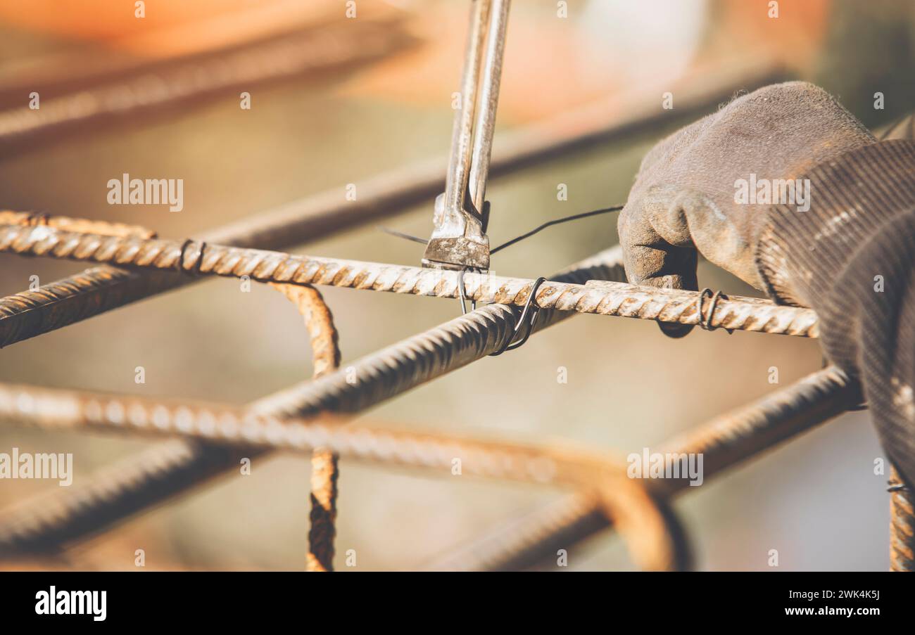 Reinforcing bar cutter hi-res stock photography and images - Alamy