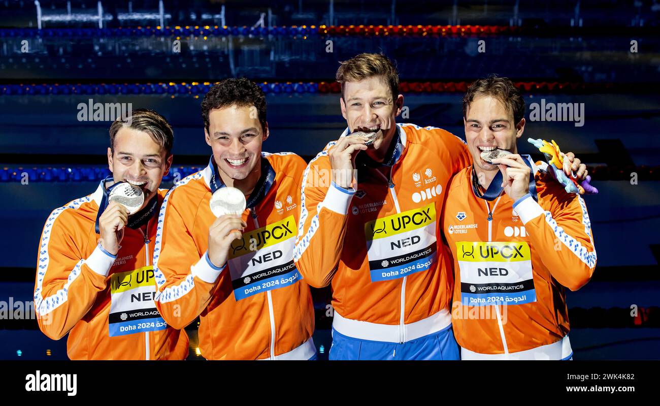 DOHA - Arno Kamminga, Kai van Westering, Stan Pijnenburg and Nyls ...