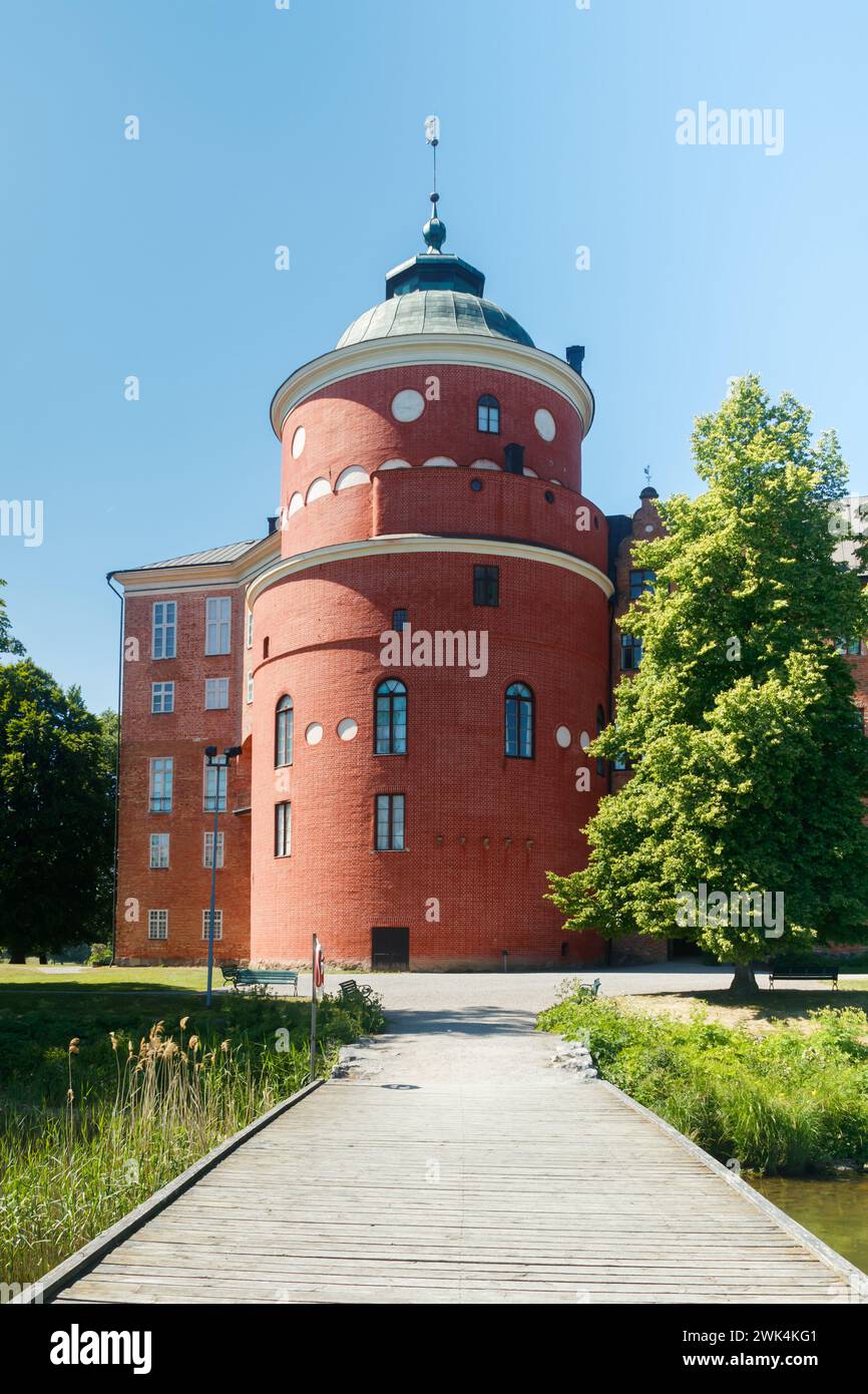 View of royal Gripsholms castle in Mariefred, Sweden Stock Photo - Alamy
