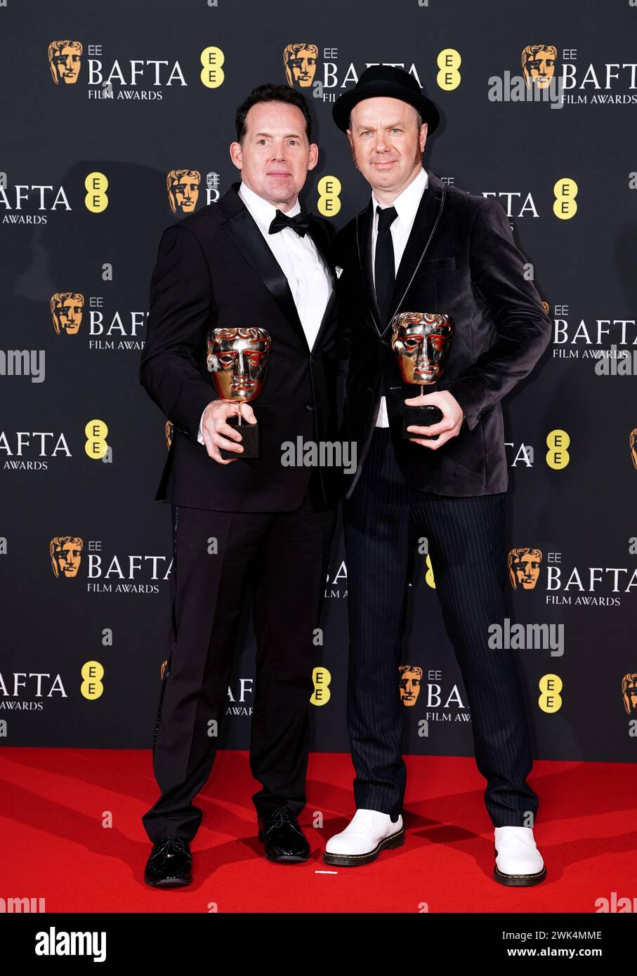 Johnnie Burn and Tarn Willers in the press room after winning the Sound ...