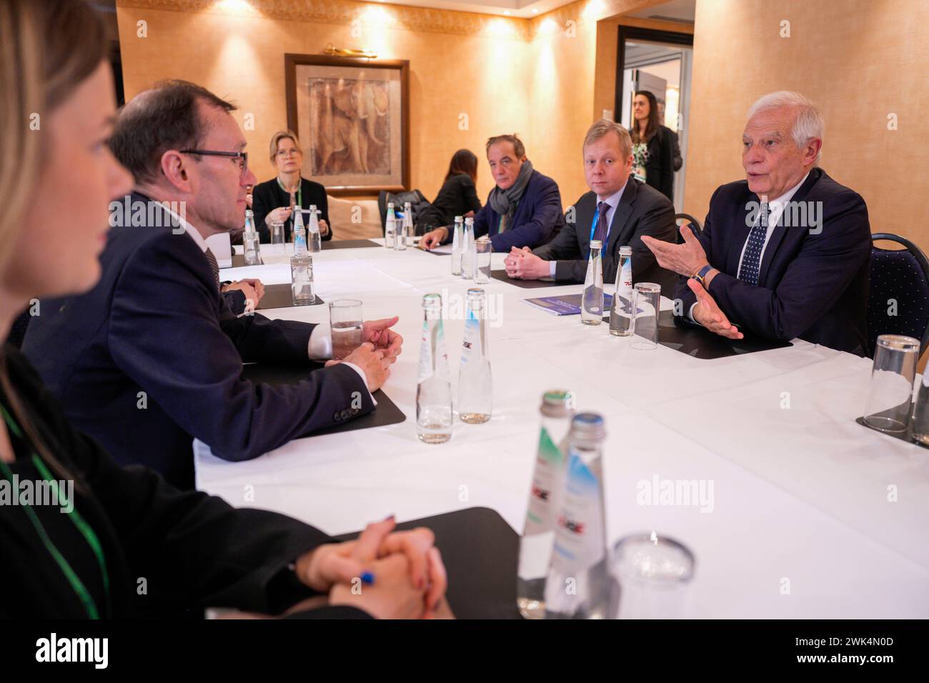 Munich, Germany 20240218.Norwegian Foreign Minister Espen Barth Eide ...