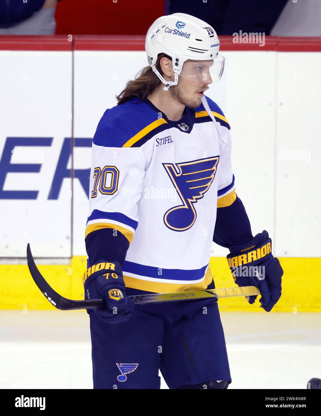 NHL profile photo on St. Louis Blues player Oskar Sundqvist, from ...