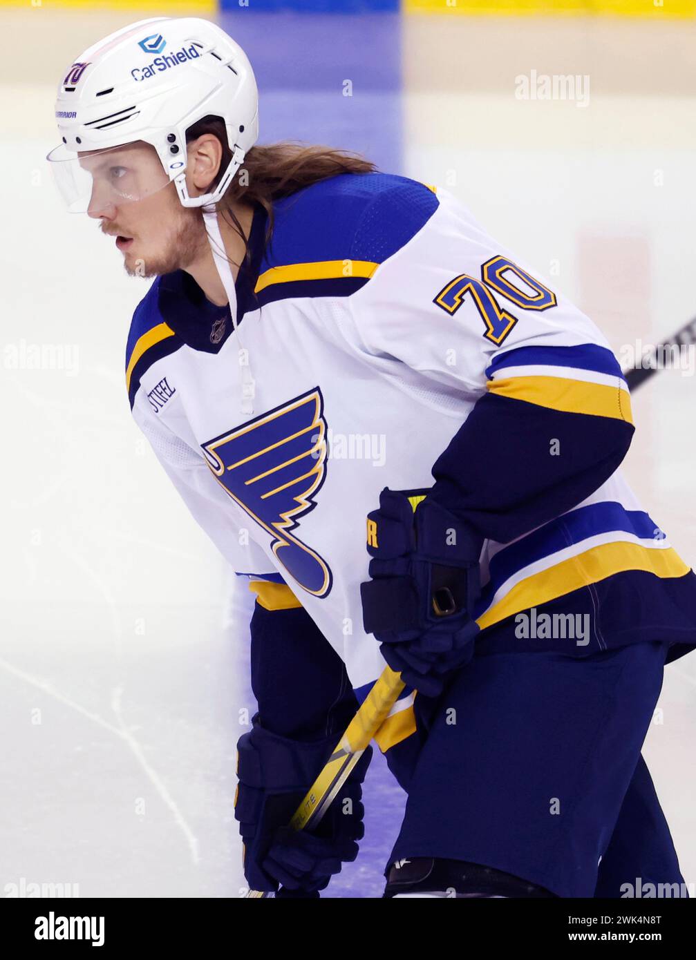 NHL profile photo on St. Louis Blues player Oskar Sundqvist, from ...