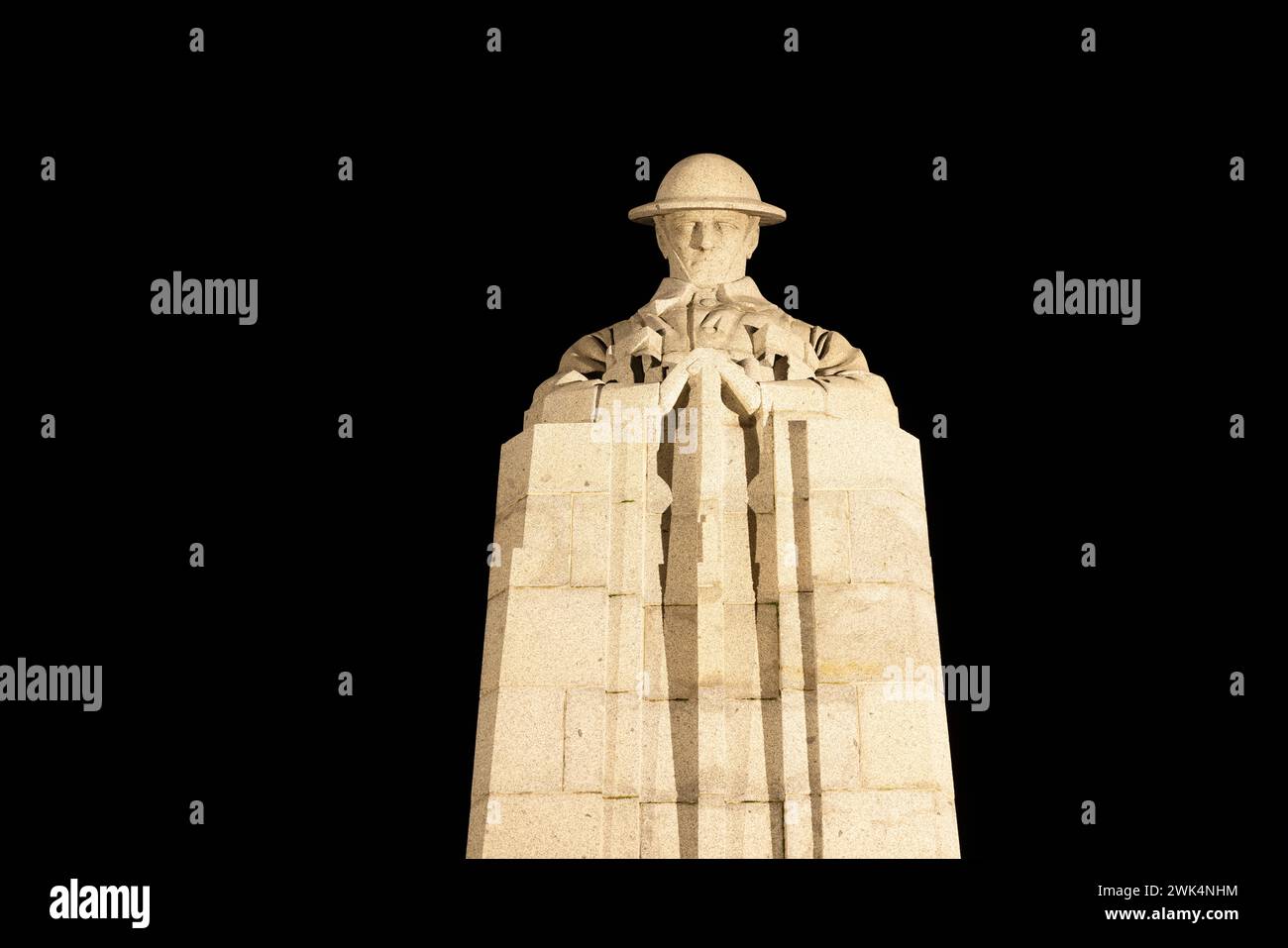 Brooding soldier canadian wwi memorial hi-res stock photography and ...