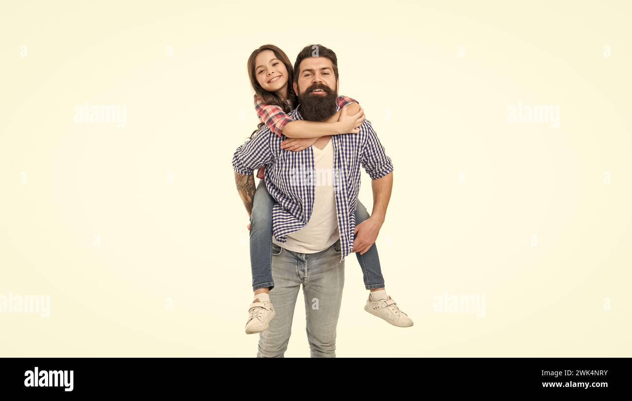 Having fun. Happiness being father of girl. Holiday celebration. Active ...