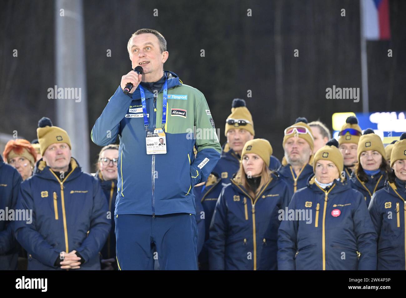 Jiri Hamza, President of the OC IBU World Cup Nove Mesto na Morave ...