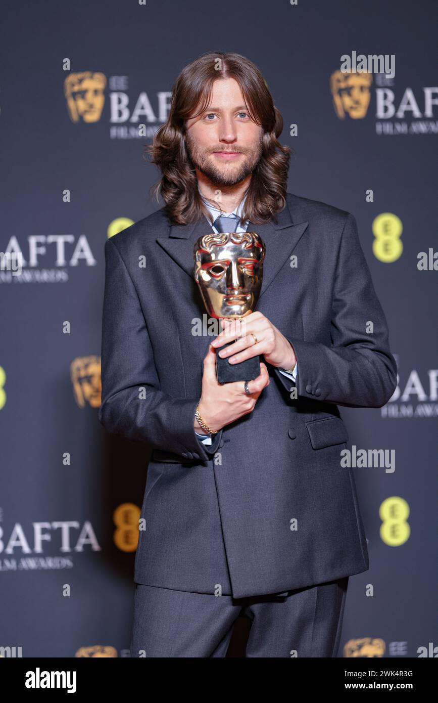 Ludwig Goransson, winner of the original score award for 'Oppenheimer ...