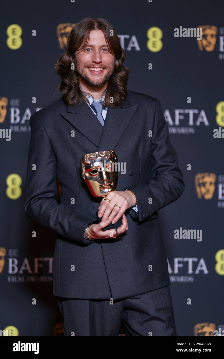 Ludwig Goransson, winner of the original score award for 'Oppenheimer ...