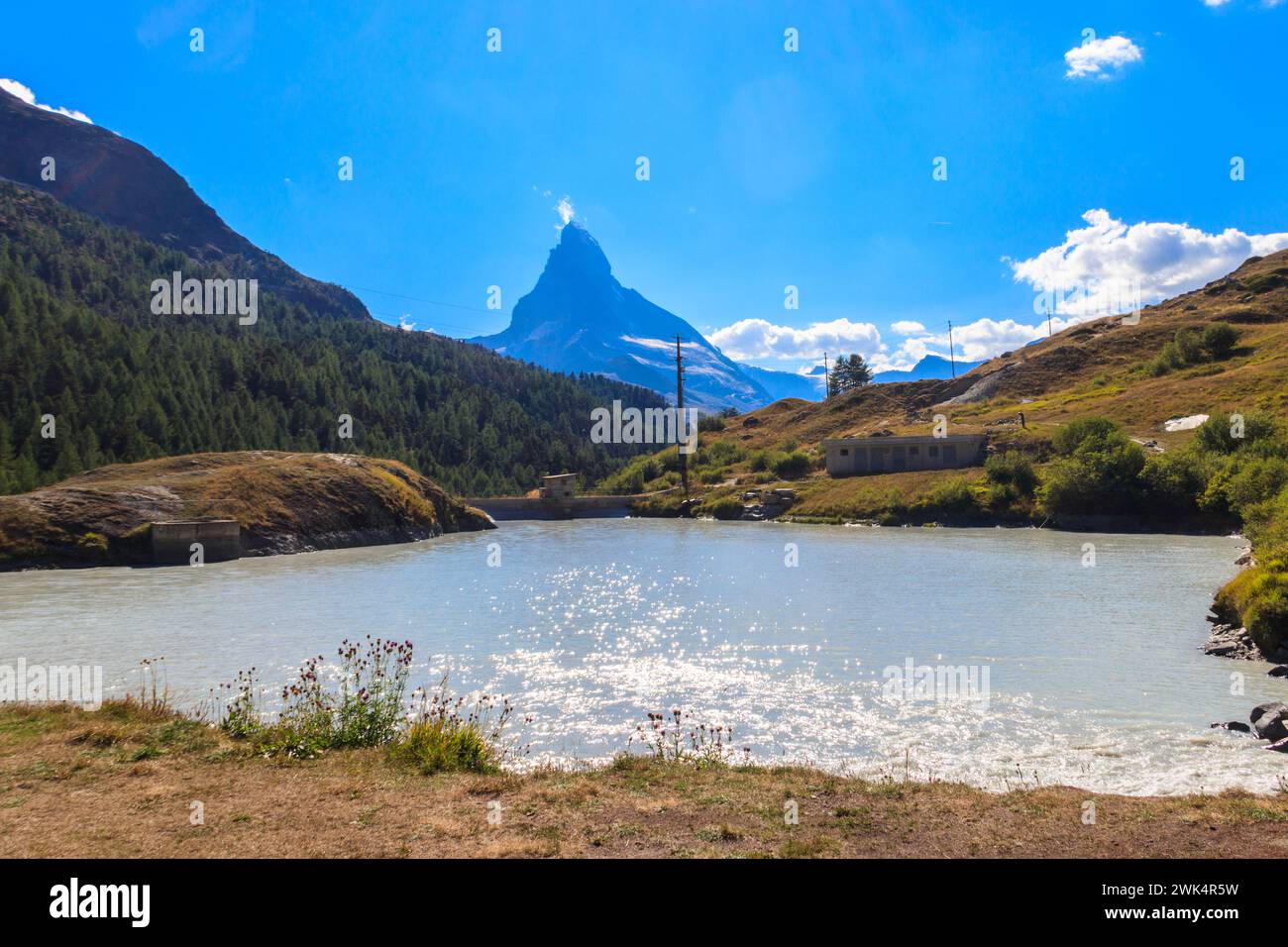 Five lakes trail in zermatt hi-res stock photography and images - Alamy