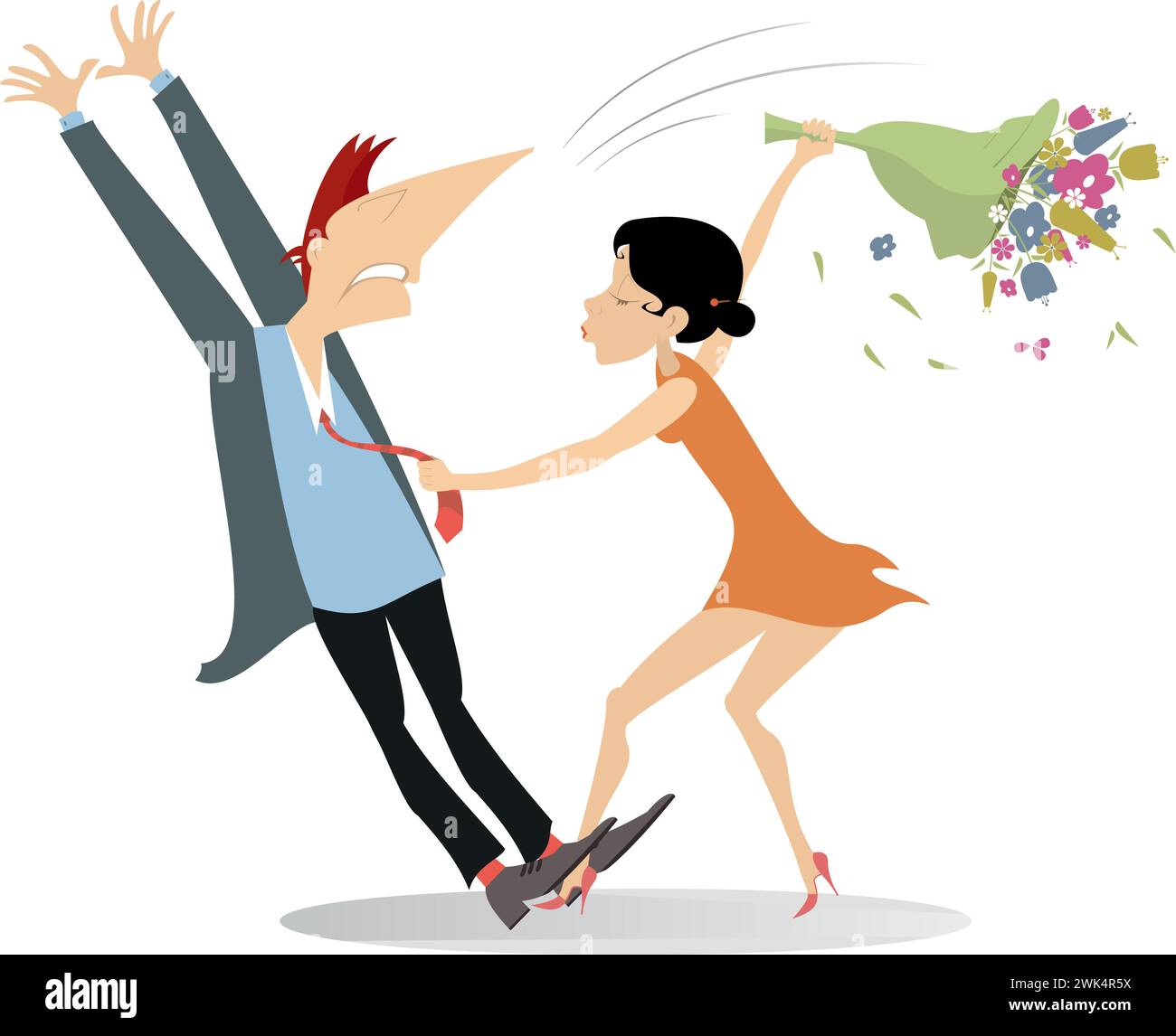 Beating flower Stock Vector Images - Alamy