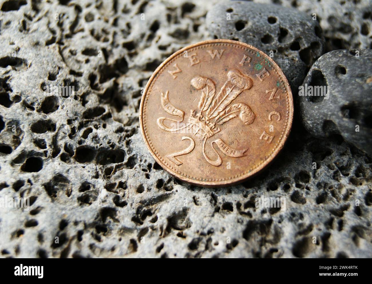 Old english coins hi-res stock photography and images - Alamy