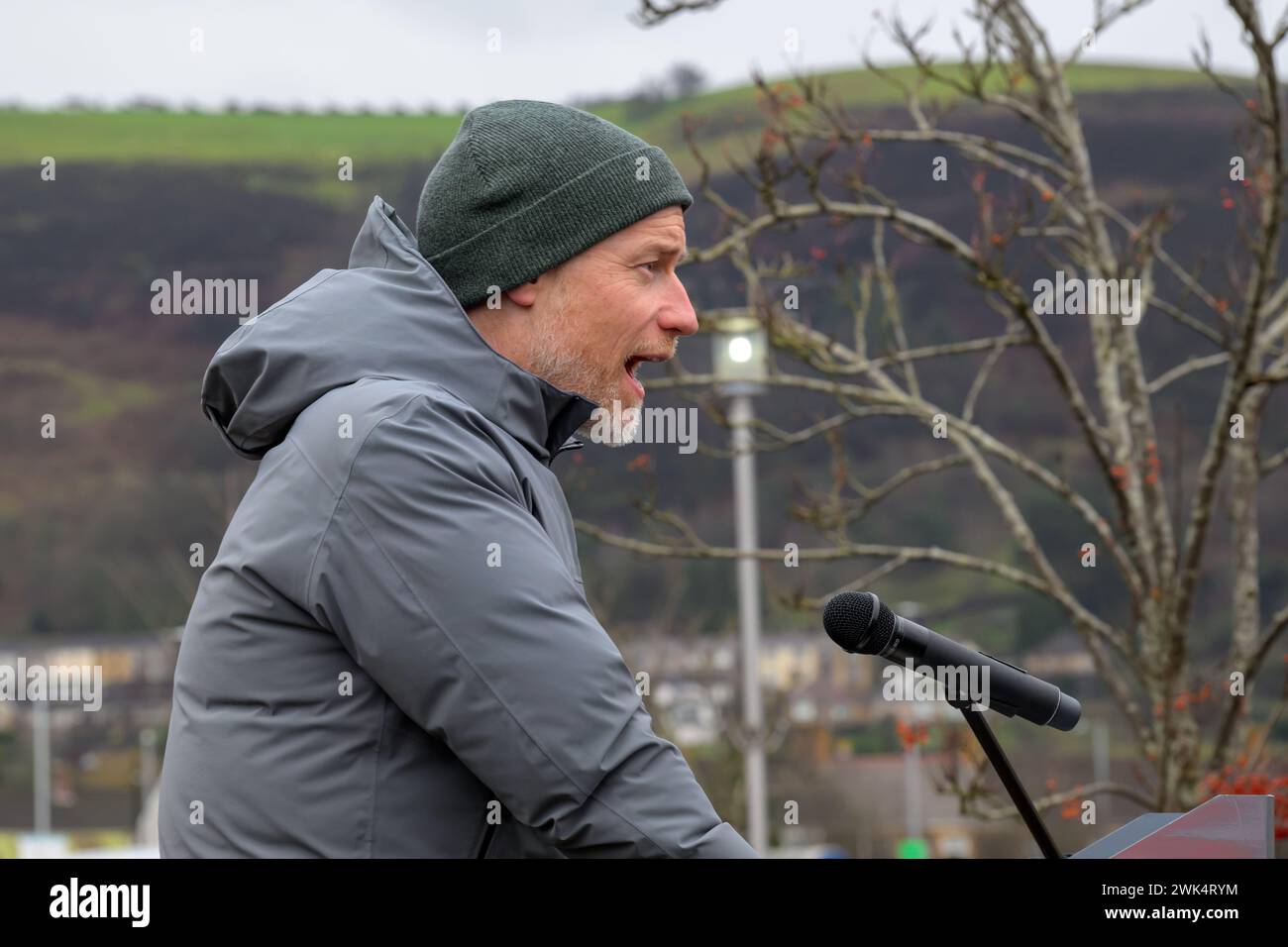 Unite Union protest to safeguard steel production in Port Talbot and ...