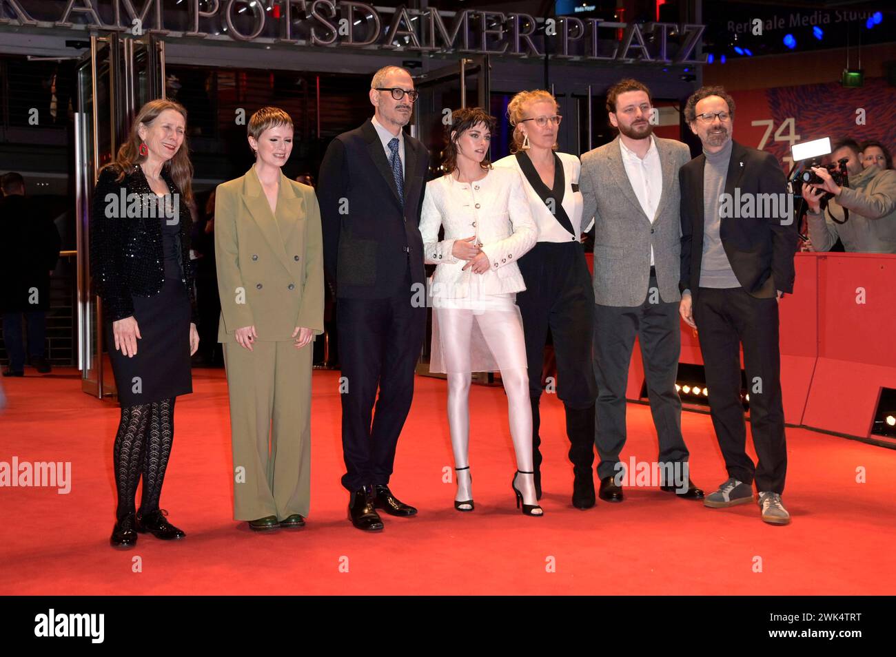 Mariette Rissenbeek, Rose Glass, Mark Peranson, Kristen Stewart, Andrea ...
