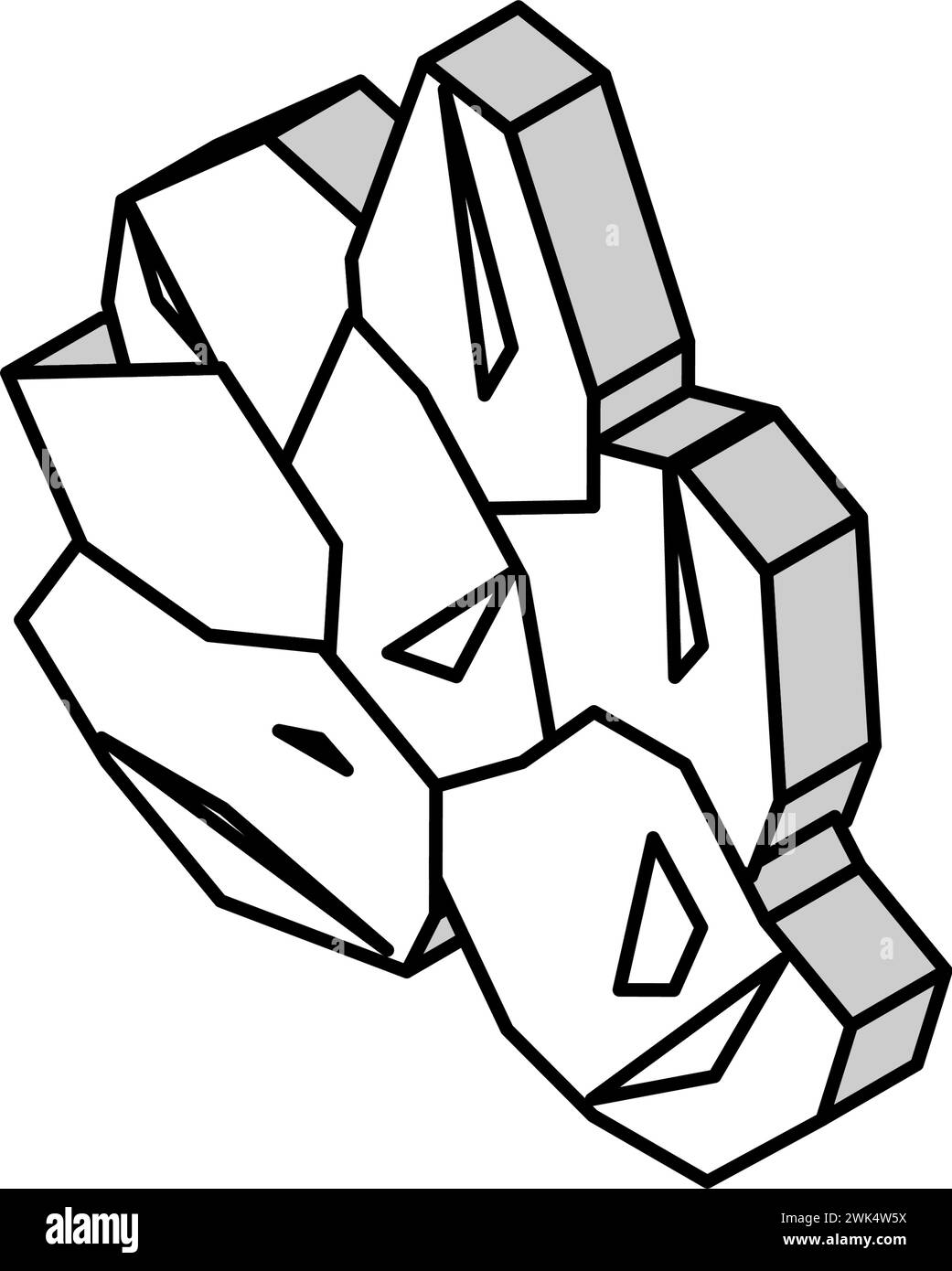 Isometric mining quarry mine hi-res stock photography and images - Alamy